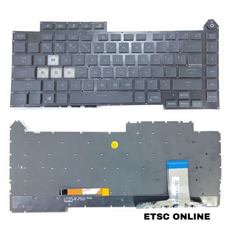 New Keyboard Asus ROG Strix G15 G513 G513Q G513QM G513QY G533 Keyboard ...