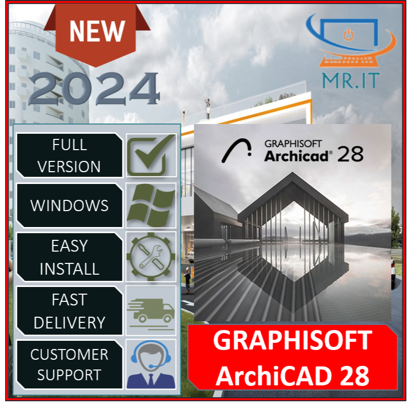 LATEST GRAPHISOFT ArchiCAD 26, 28 | Installation Guide | Full version ...