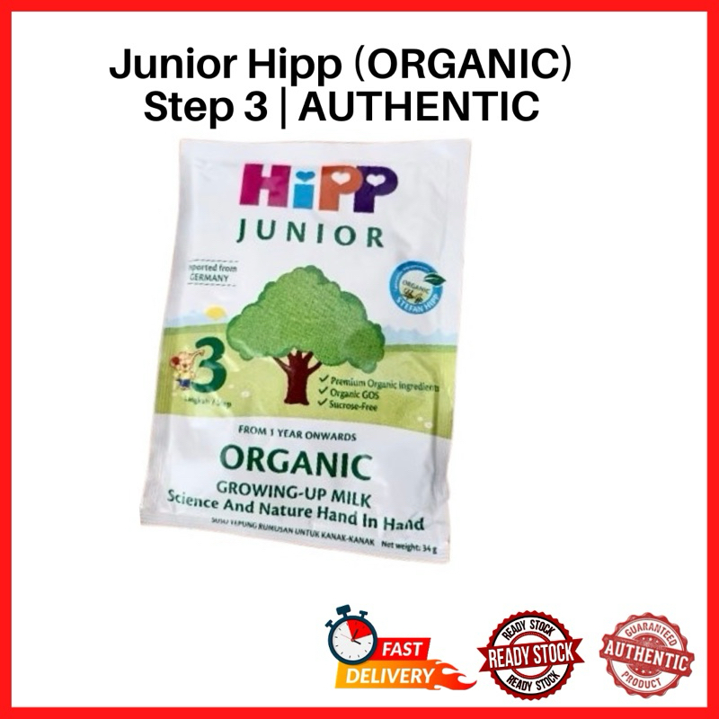 HIPP JUNIOR ORGANIK GROWING-UP MILK STEP 3 (1-3 YEAR) | Shopee Malaysia
