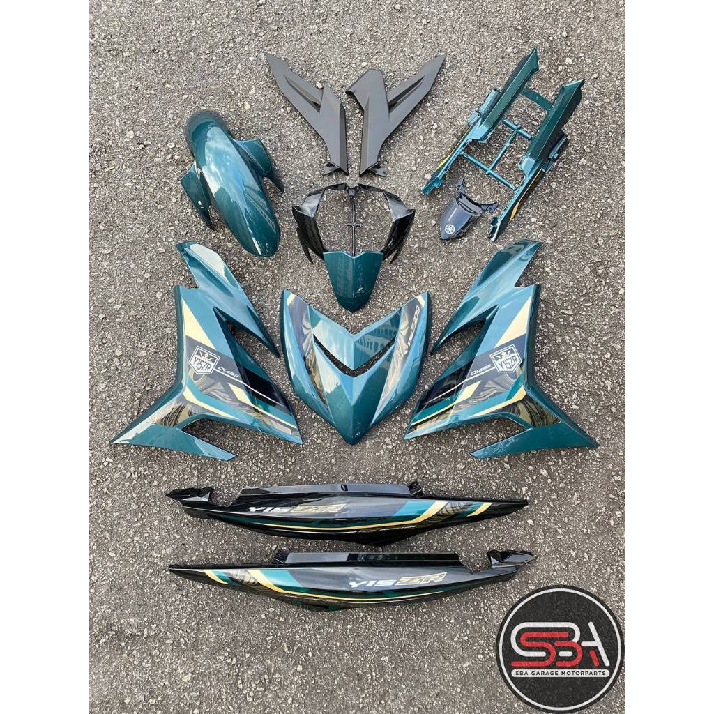 COVERSET SIAP TANAM Y15 Y15ZR YSUKU V1 V2 HIJAU / BIRU SE 2023 MDNCM1 ...