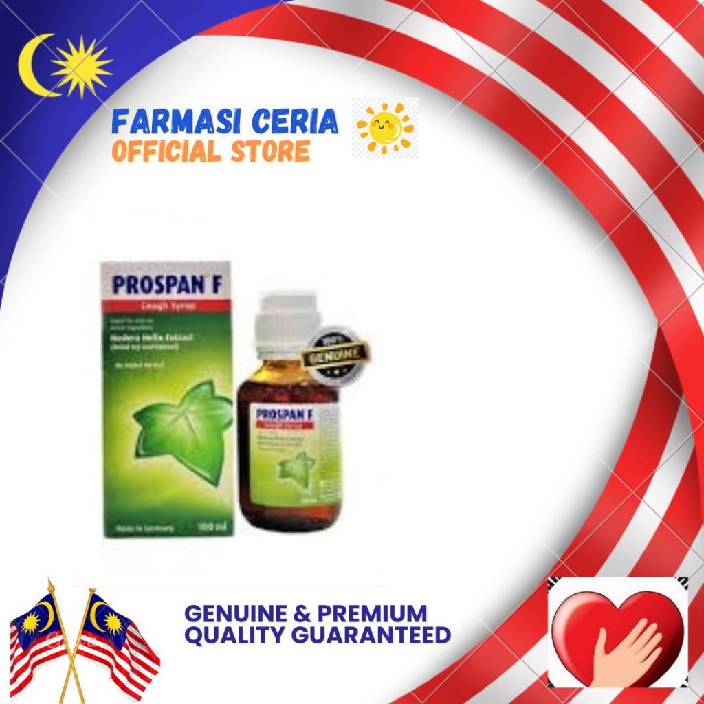 Prospan F (Dry Ivy Leaf Extract) Cough Syrup 100mL | Shopee Malaysia