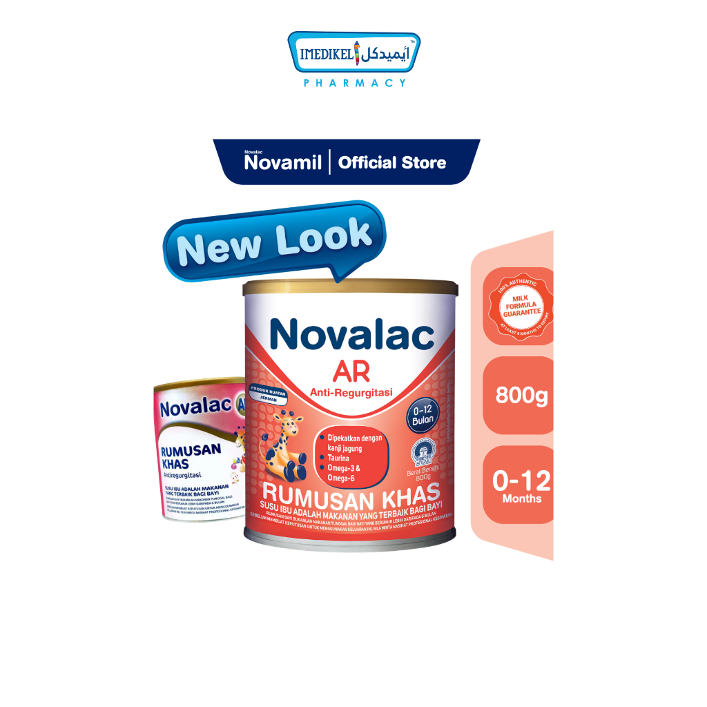 SUSU NOVALAC AR 800G (0-12 BULAN) | Shopee Malaysia