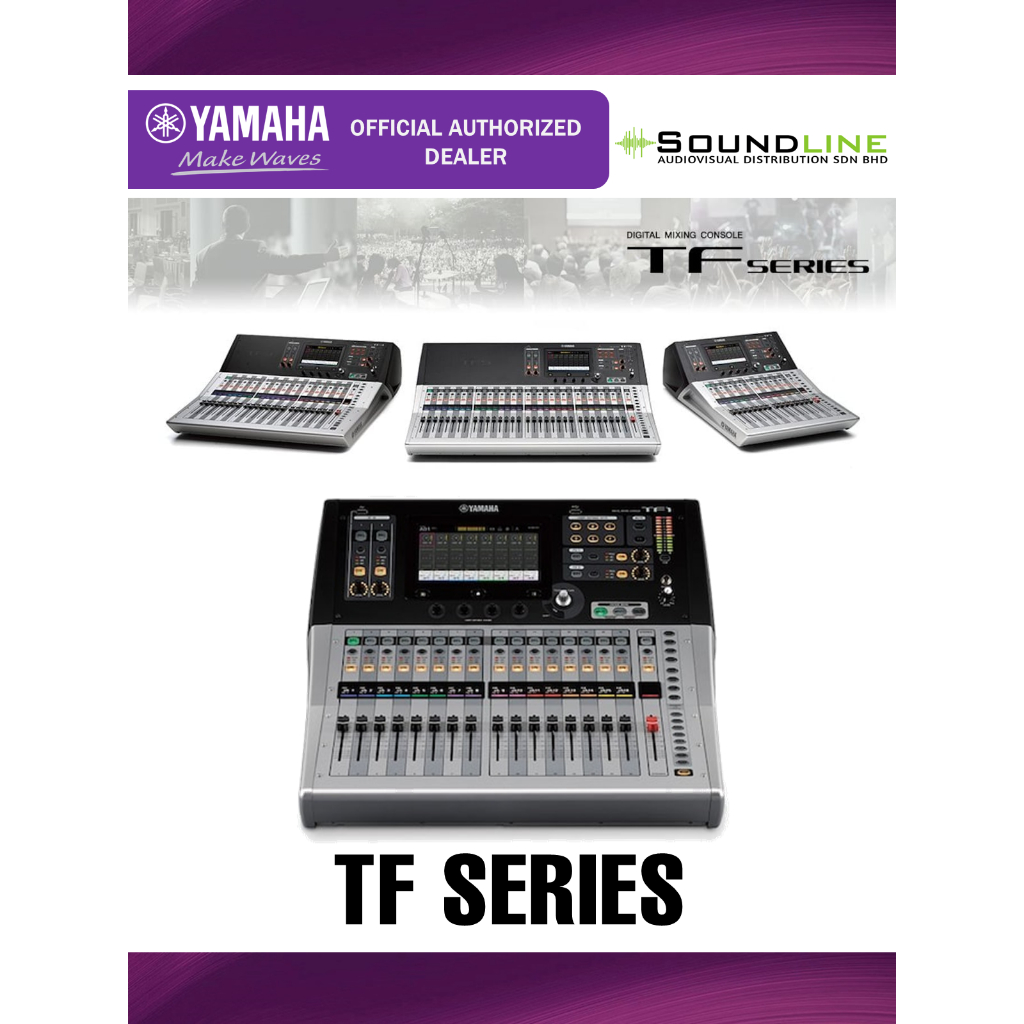 [YAMAHA] TF1 TF3 TF5 TF RACK TIO1608-D DIGITAL MIXING CONSOLE | Shopee Malaysia