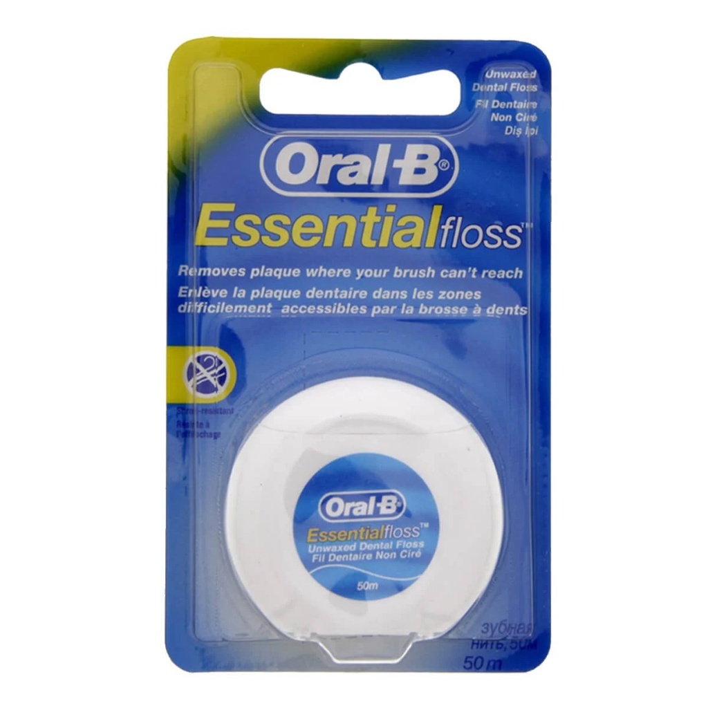 Oral-B Essential Floss Mint Dental Floss (50m) | Shopee Malaysia