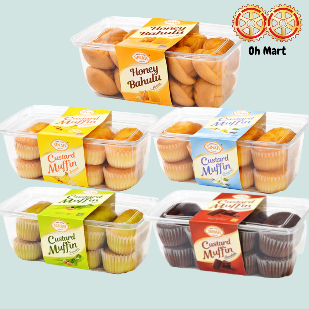 Home Style Sinar Custard Muffin 27.5gX8 Pcs 220g | Shopee Malaysia