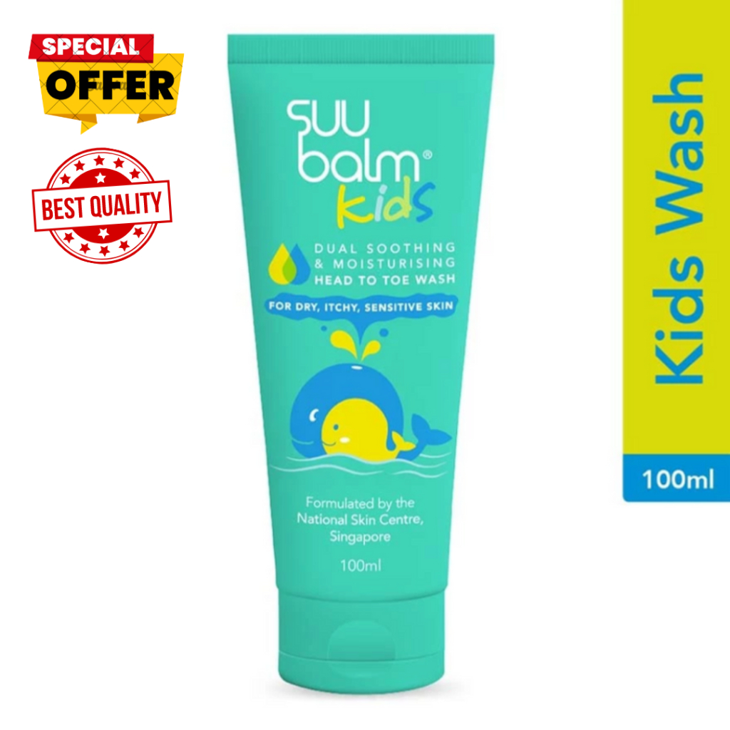 🔥Clearance 🔥Suubalm Kid Head to Toe Body Wash 100ml (Expired Date: 2027 ...