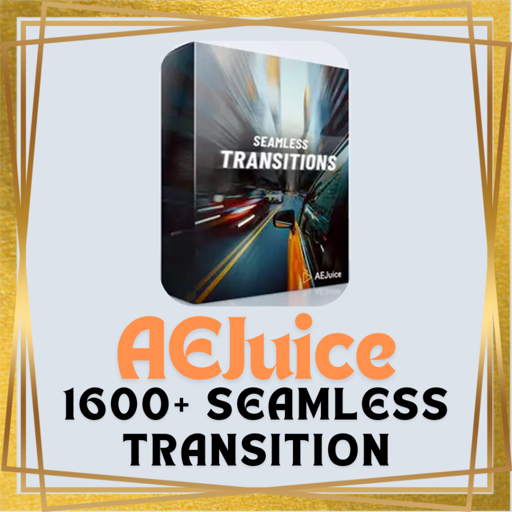 AEJuice - Seamless Transition (1600+ Preset) For Premiere Pro | Shopee Malaysia