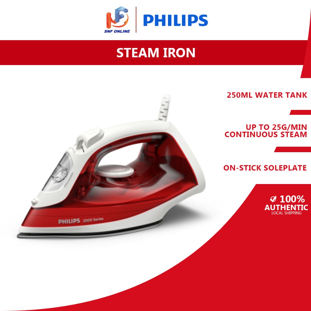 Philips Steam Iron 2000W DST2010/40 | Shopee Malaysia