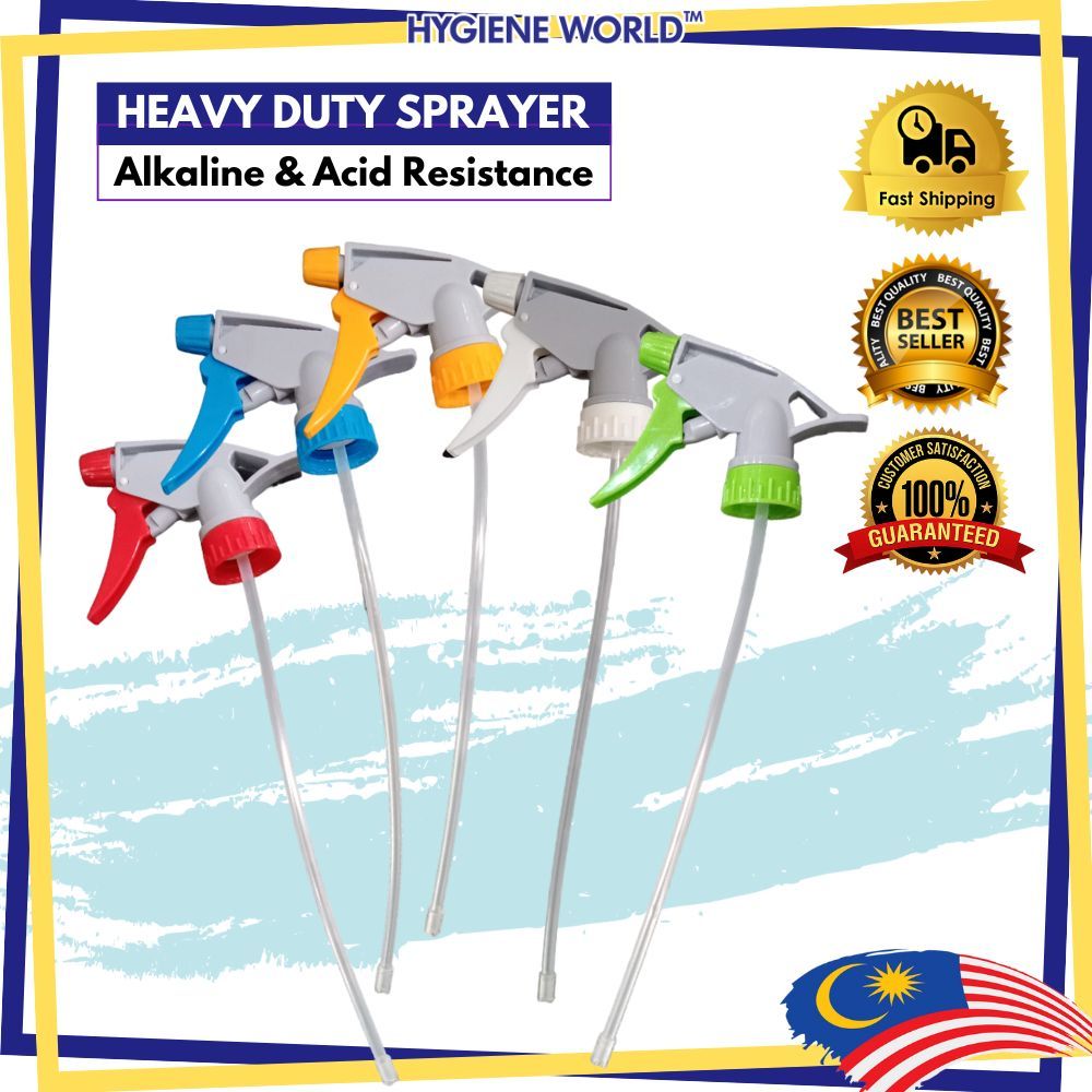CT Heavy Duty Trigger Spray Head Chemical Resistant / Bottle Sprayer ...