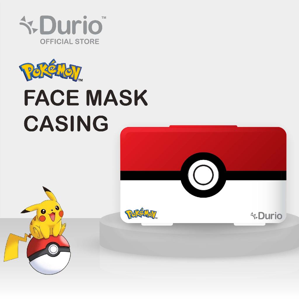 [Limited Edition] Durio X Pokemon Face Mask Casing/Mask Keeper | Shopee ...