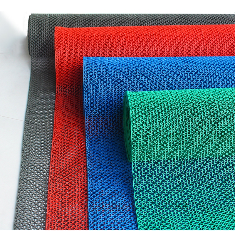 Bathroom Anti Slip Mat Swimming Pool Kitchen Perforated Mesh Mat PVC ...