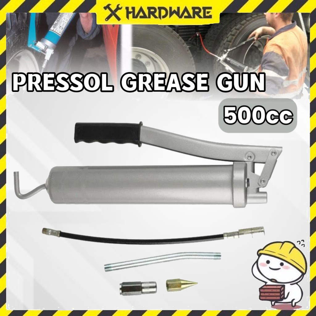 GERMANY TYPE HAND GREASE PUMP 500CC/GREASE GUN HEAVY DUTY PUMP BRACING ...