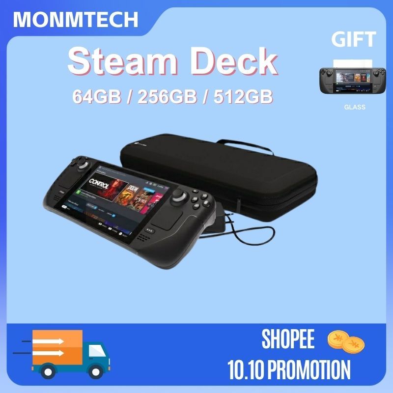 【Ready Stock】 Steam Deck Handheld Gaming Console Original Steam Deck ...