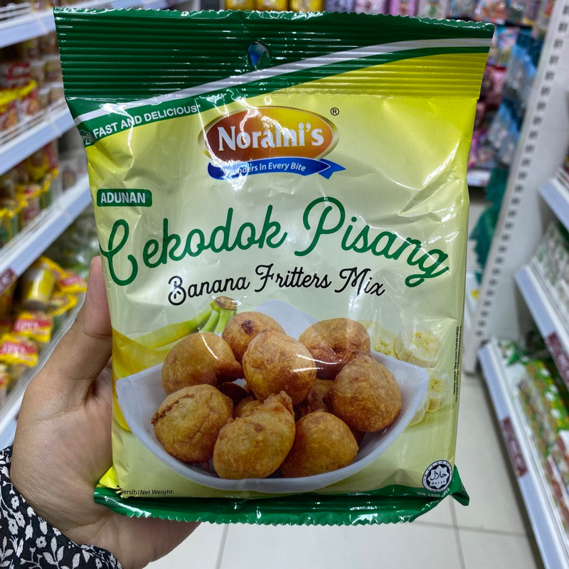 Noraini’s Cekodok Pisang Banana Fritters Mix 150g Ready Stock Halal ...