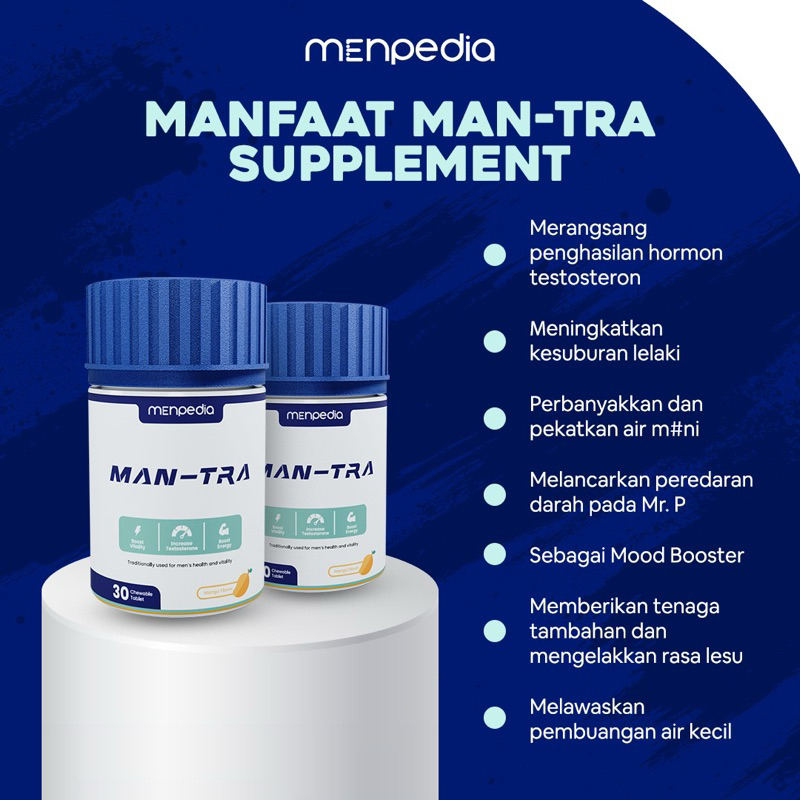Menpedia ManTra Tongkat Ali Tablets for Men | Shopee Malaysia