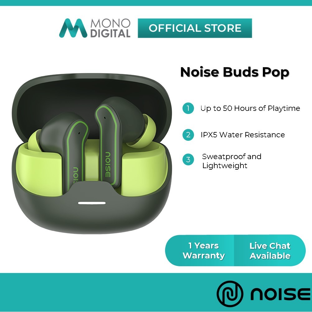 Noise Pop Buds Truly Wireless Bluetooth Earbuds | Shopee Malaysia