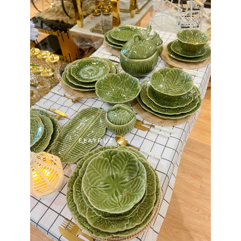 cabbage plate viral, green cabbage plate and bowl, cabbage bowl,pinggan ...