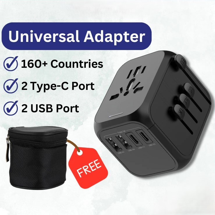 Universal Adapter Travel International Adapter Plug Universal Adapter ...