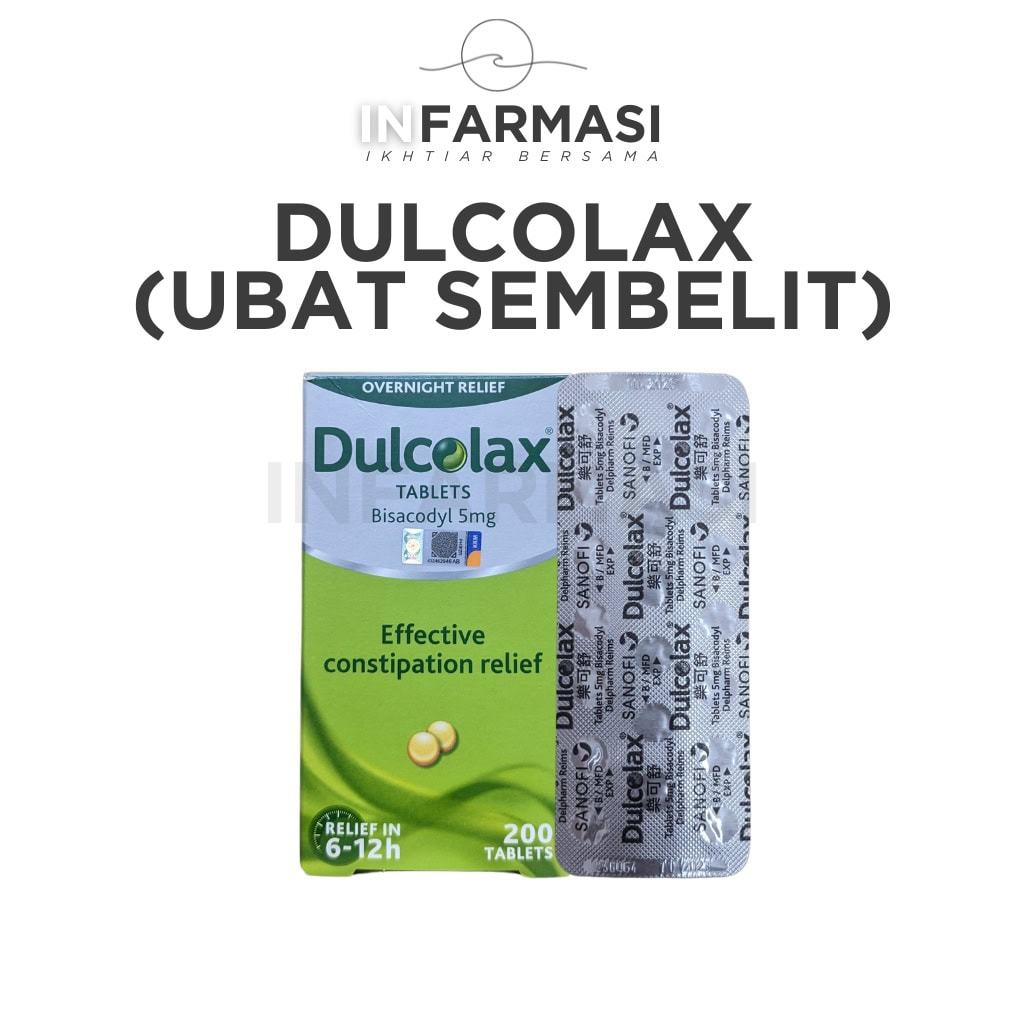 Dulcolax Bisacodyl 5mg Laxative 20 Tablets (Strip) – Relief from ...