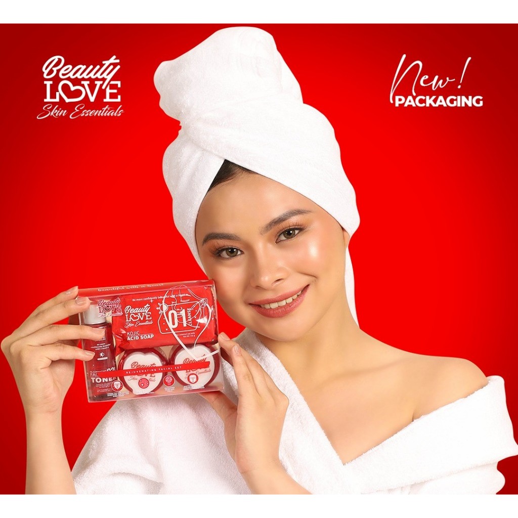 BEAUTY LOVE - SKIN ESSENTIAL FACIAL SET | Shopee Malaysia