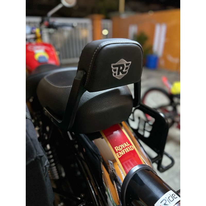 Genuine Royal Enfield Backrest set for Classic 350 Reborn & Bullet 350 ...