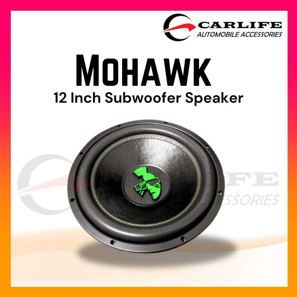 Mohawk 12" 250W Single Voice Coil Subwoofer | Shopee Malaysia