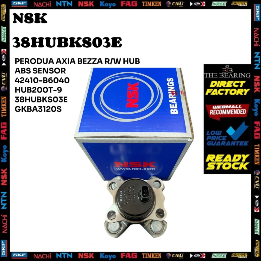 PERODUA AXIA,BEZZA REAR WHEEL HUB (ABS SENSOR) | Shopee Malaysia