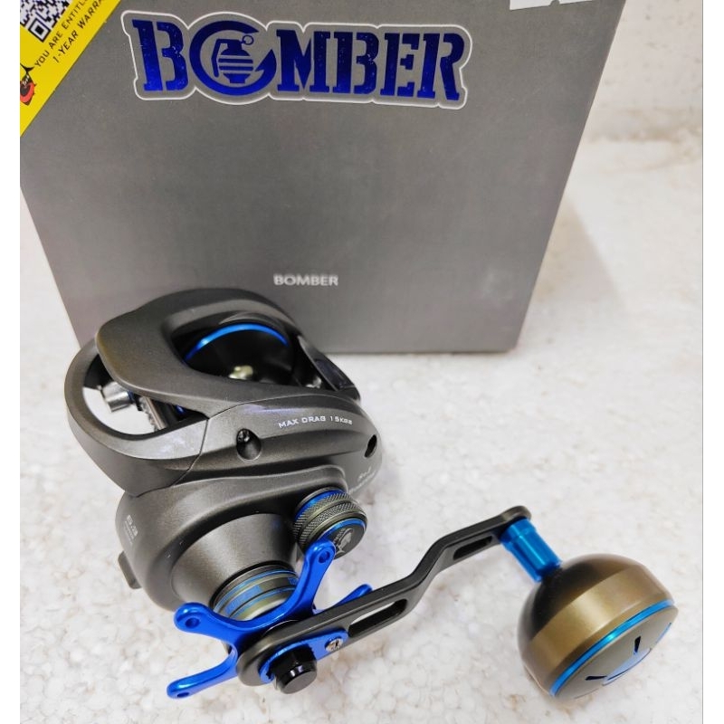 GTECH BOMBER 301HG JIGGING REELS | Shopee Malaysia