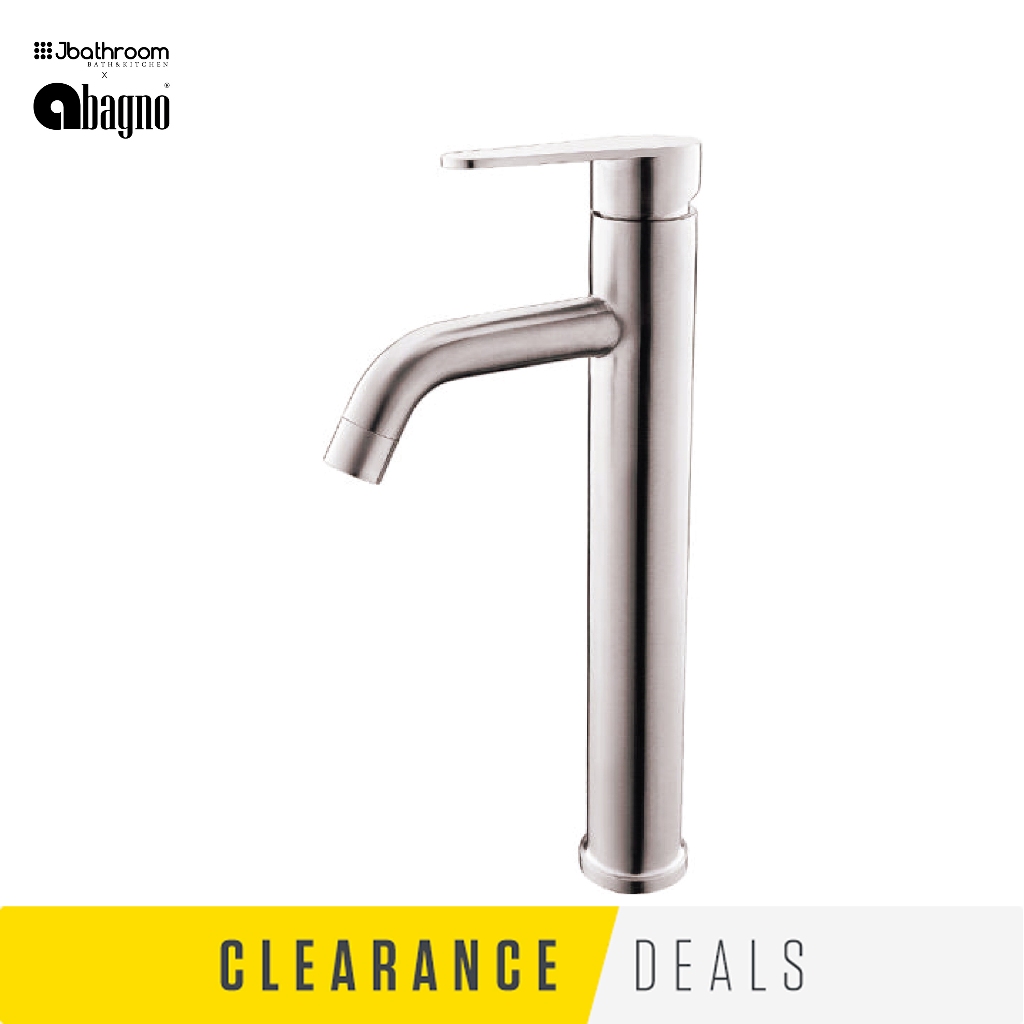[DISPLAY CLEARANCE] Abagno SIM-070L-SS stainless steel satin single ...