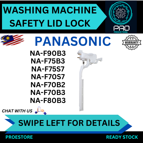 Lid Lock PANASONIC NA-F90B3 / NA-F75B3 / NA-F75S7 / NA-F70S7 / NA-F70B2 ...