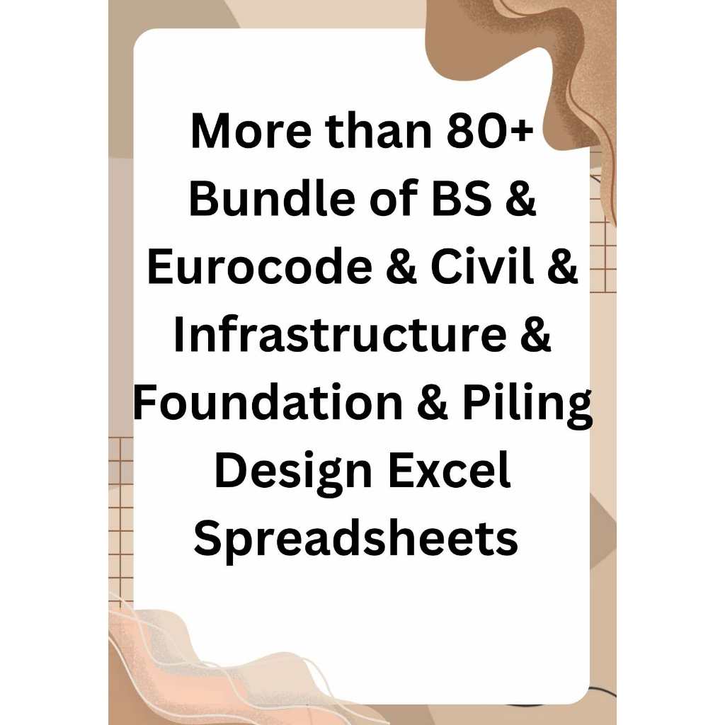 More than 80+ Bundle of BS & Eurocode & Civil & Infrastructure ...