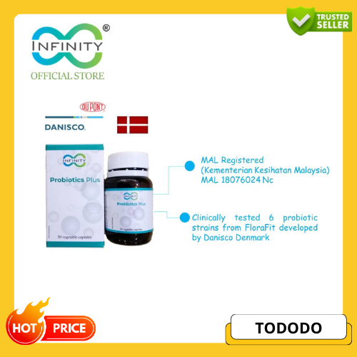 INFINITY PROBIOTICS PLUS 30s Original product Probiotic Plus | Shopee ...