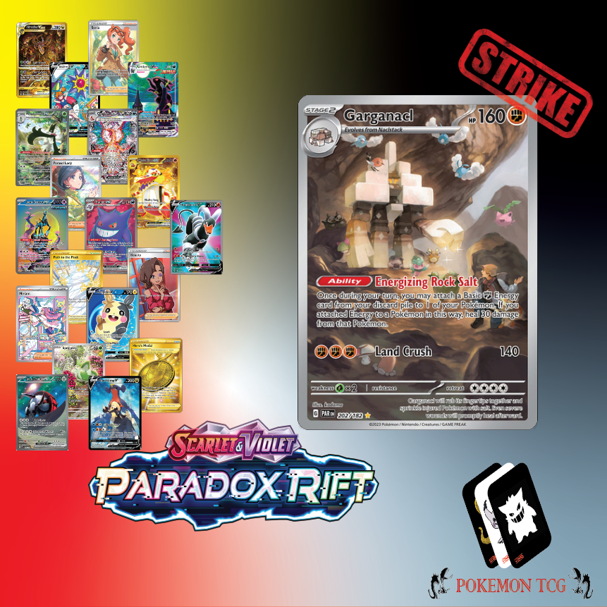 Garganacl 202/182 Paradox Rift SV04 PTCG | Shopee Malaysia