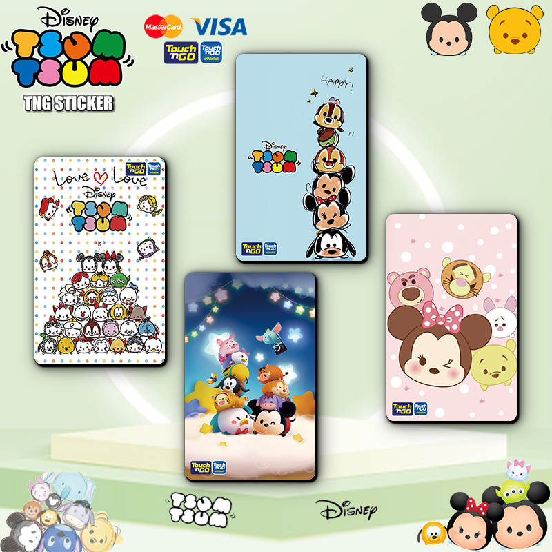 TSUMTSUM - Tng Touch N Go Sticker/Bank Card Sticker Cover (Buy4Free1 ...