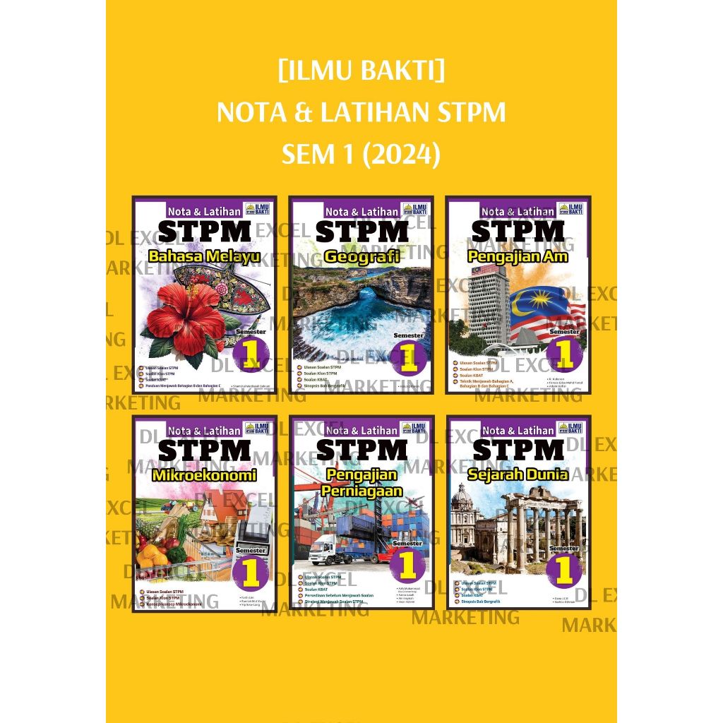 (DL) NOTA & LATIHAN STPM - SEMESTER 1 (2024) | Shopee Malaysia