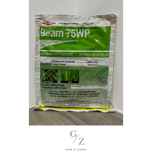 (250g) Corteva Fungicide Beam 75WP (Tricyclazole 75%) / Racun Kulat ...