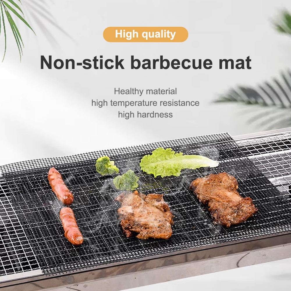 Square Barbecue Wire Mesh Stainless steel barbecue mat Outdoor BBQ ...