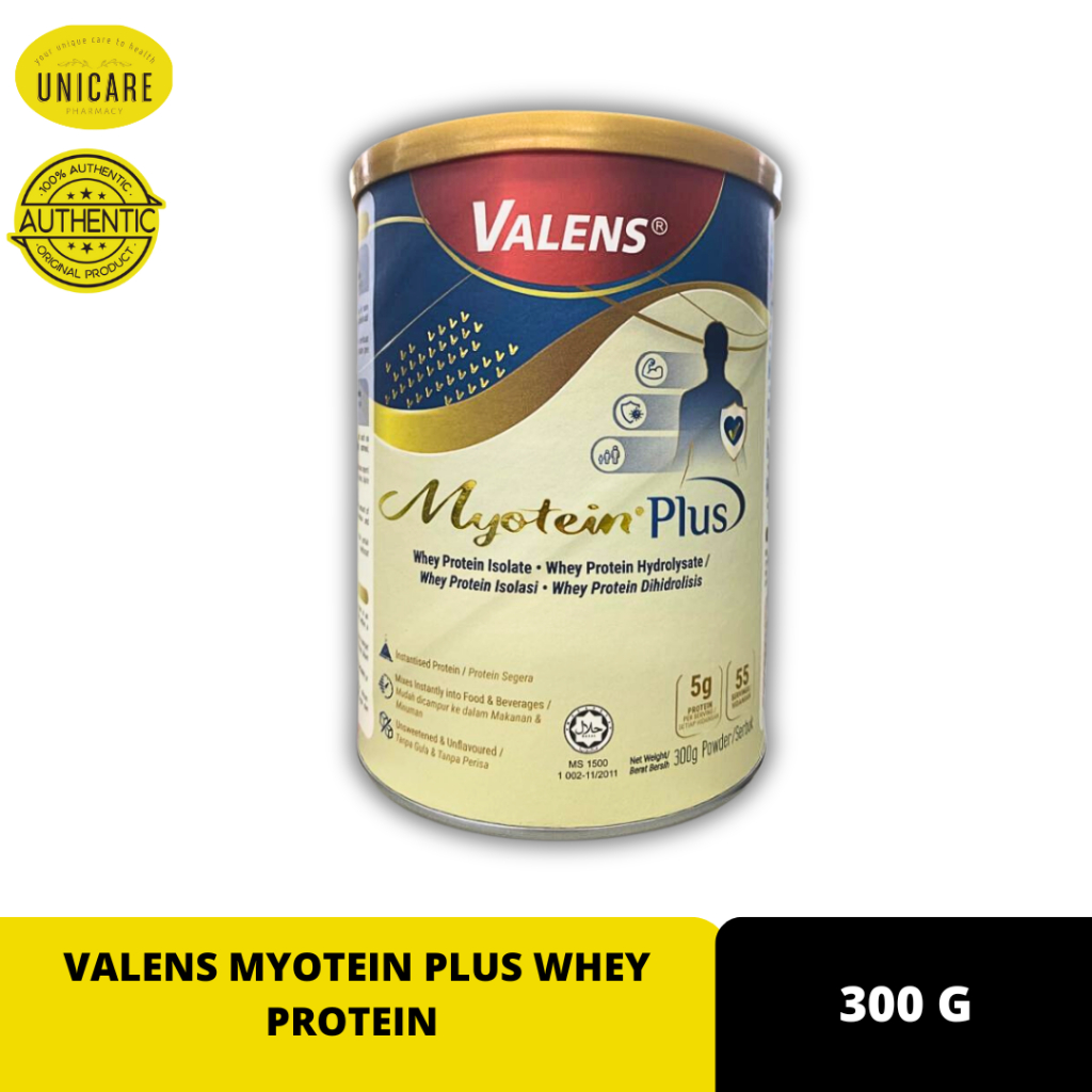 VALENS MYOTEIN PLUS WHEY PROTEIN 300G | Shopee Malaysia