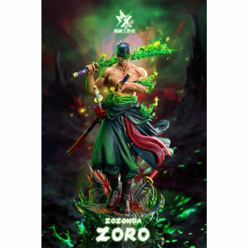 Meng Xing Studio - Ghost Island Zoro One Piece Resin Statue GK Anime ...