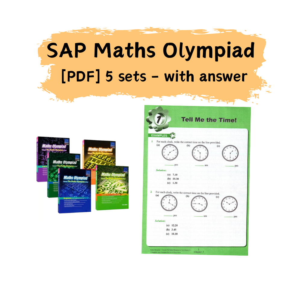 A667 – [PDF] SAP Maths Olympiad 5 sets (with answer) - Singapore ...