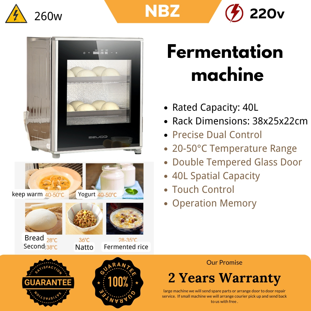NBZ 40L Bread Fermentation machine Yogurt Fermentation Box Bread ...