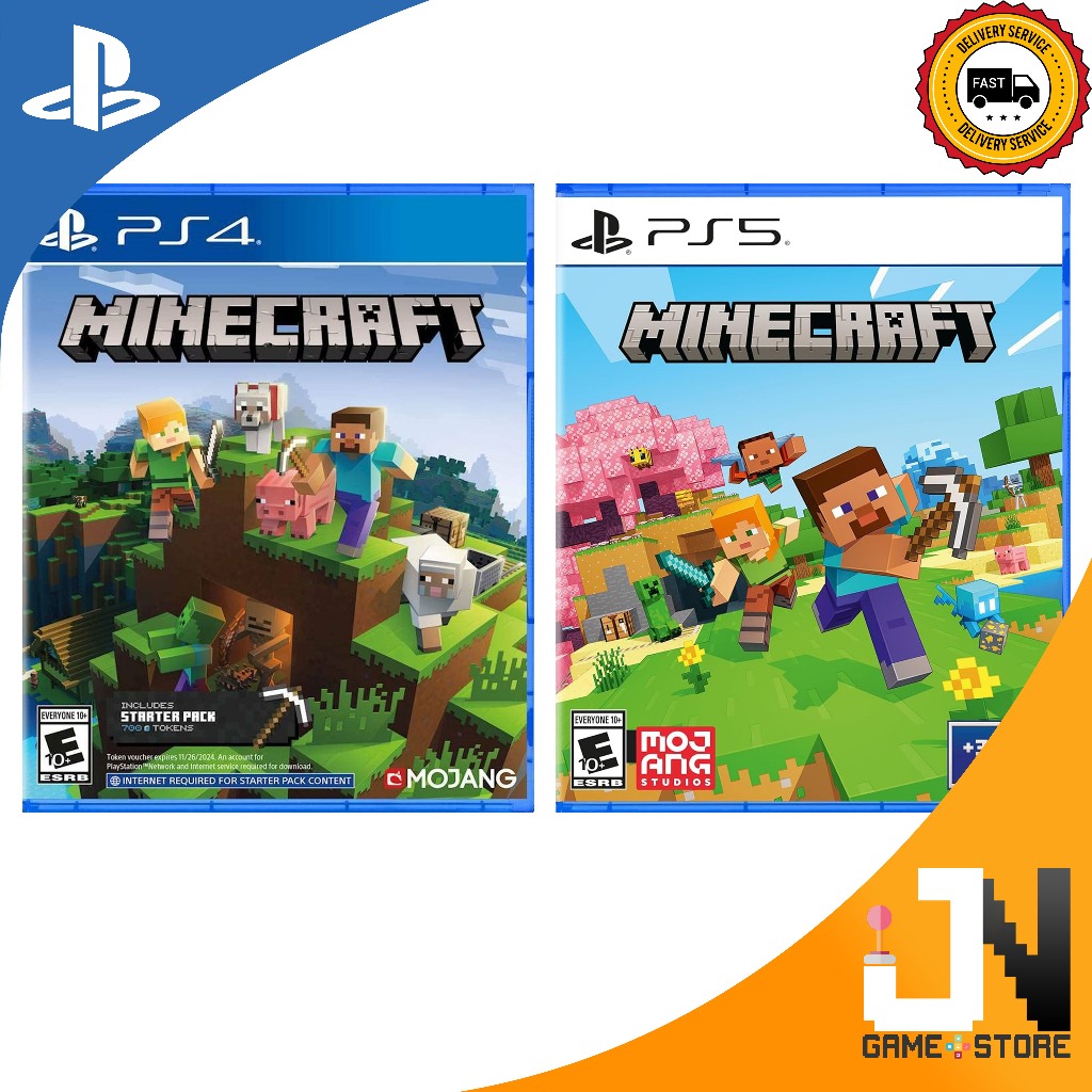 PS4 / PS5 Minecraft Starter Collection (R2/R3)(English/Chinese)(New ...