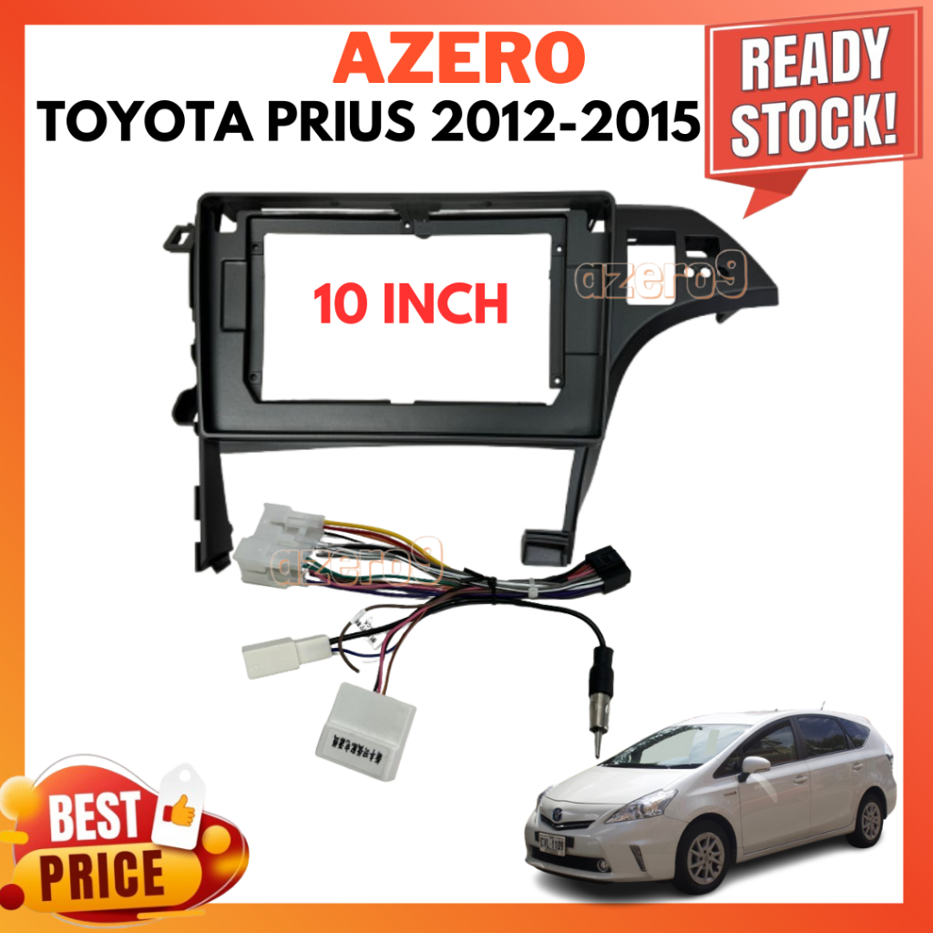 Android Player Casing 10" Toyota Prius 2012-2015 (with 4H socket ...