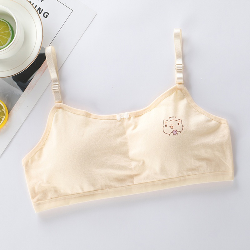 10-14 PURE COTTON KID'S BRA STUDENT GROWING BRA TRAINNING BRA BAJU ...