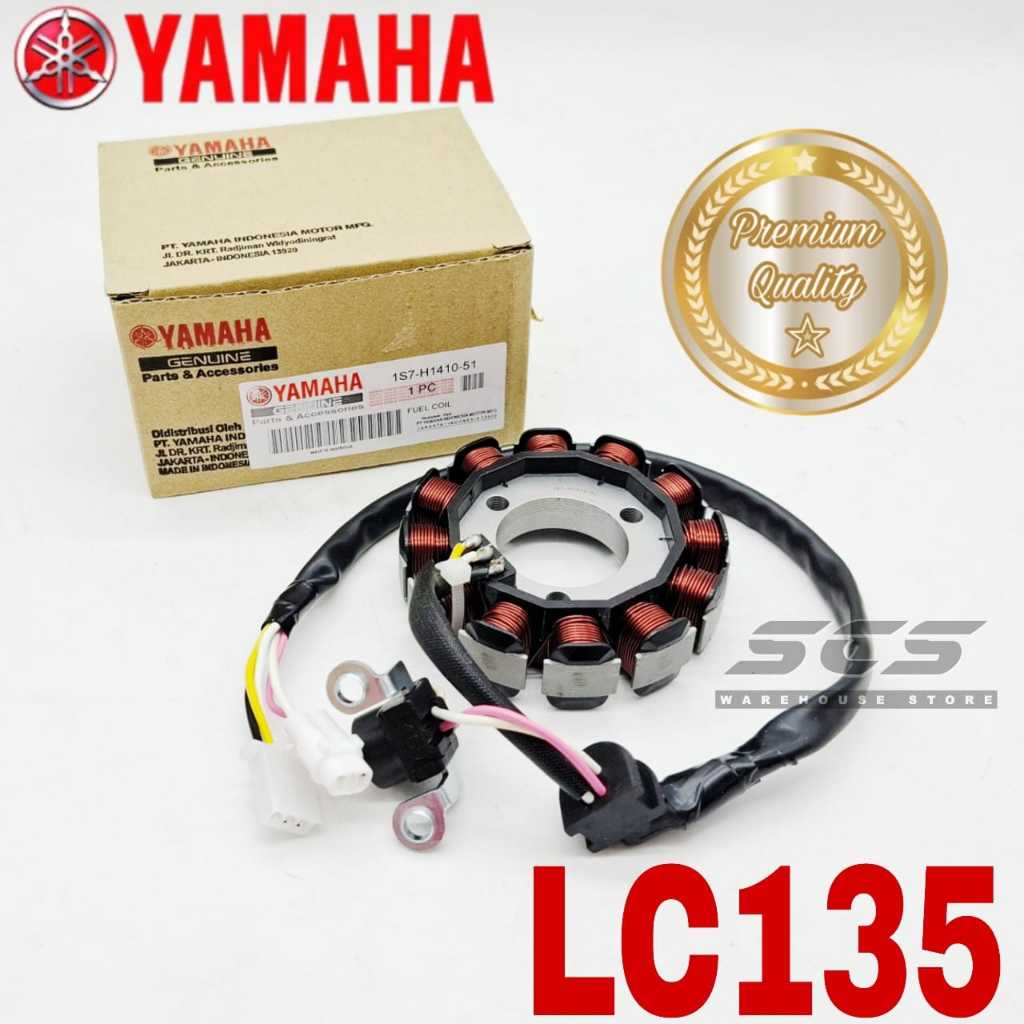 Fuel Coil Assy Yamaha LC135 1S7-H1410-51 Stator Startor Coil Magnet ...