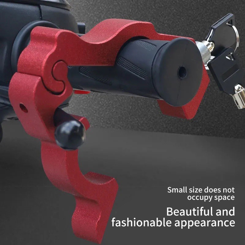 Motorcycle Anti Theft Throttle Lock Motor Throttle Handle Brake Lock ...