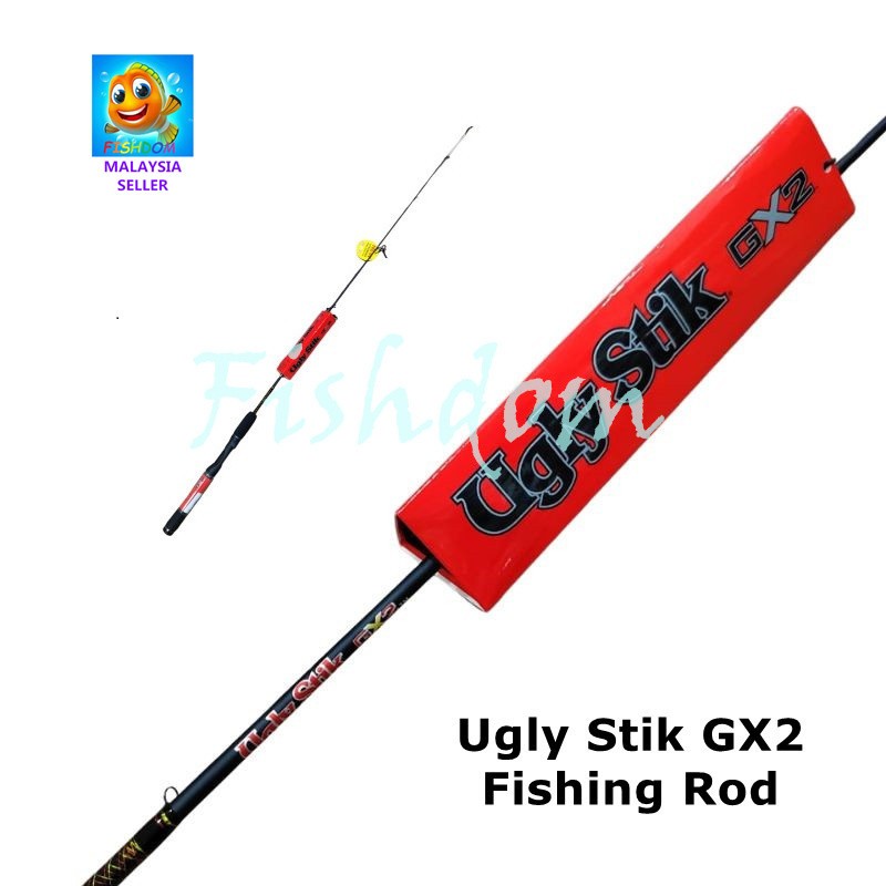 FISHDOM UGLY STIK GX2 SPINNING FISHING ROD JORAN PANCING | Shopee Malaysia