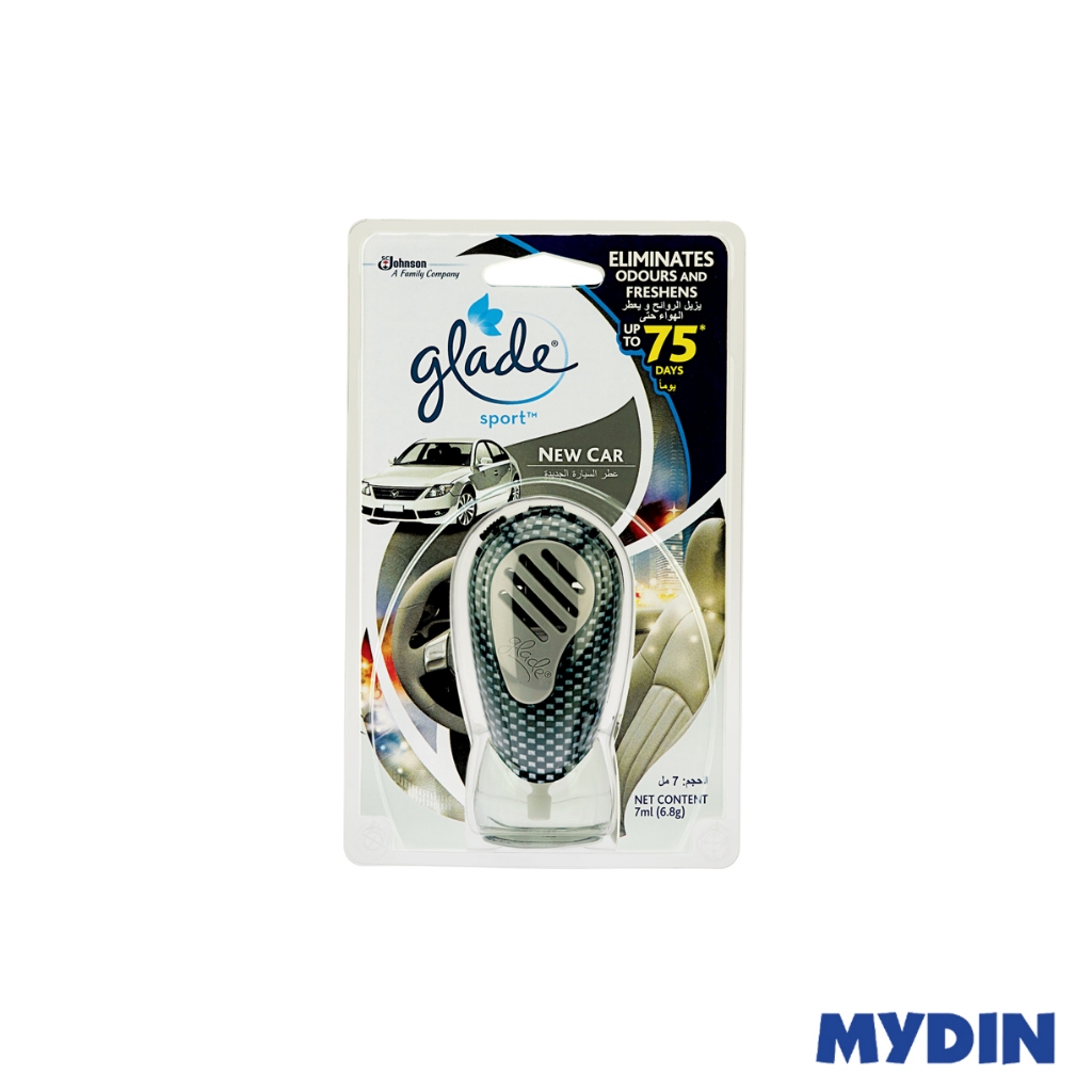 Glade Sport Car Air Freshener (7ml) - 6 Variants | Shopee Malaysia