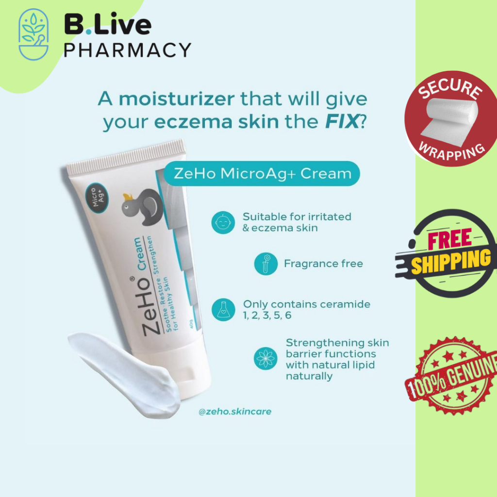 Sterling ZeHo Cream Micro Ag+ 40g | Shopee Malaysia