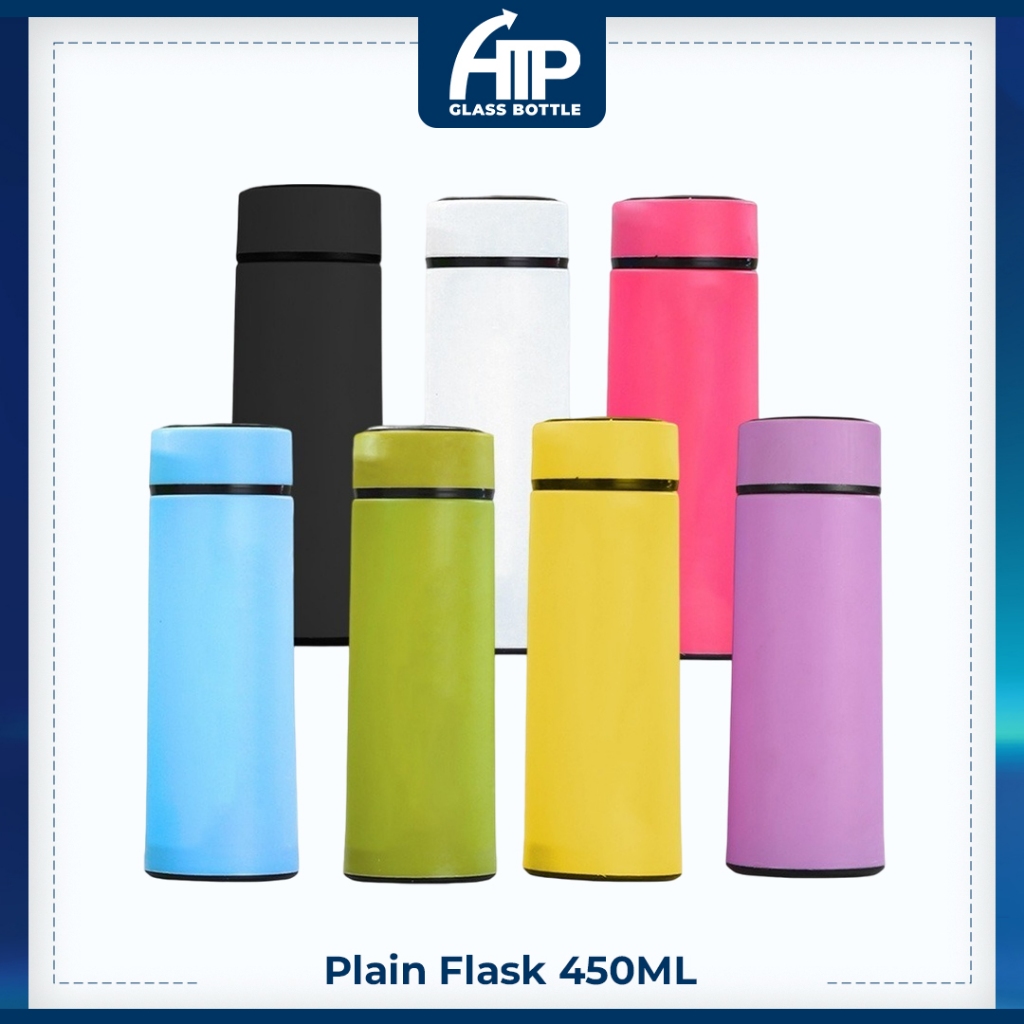 450ml ATP Glass Bottle Botol Air Glass Inner Water Glass Bottle Tumbler ...
